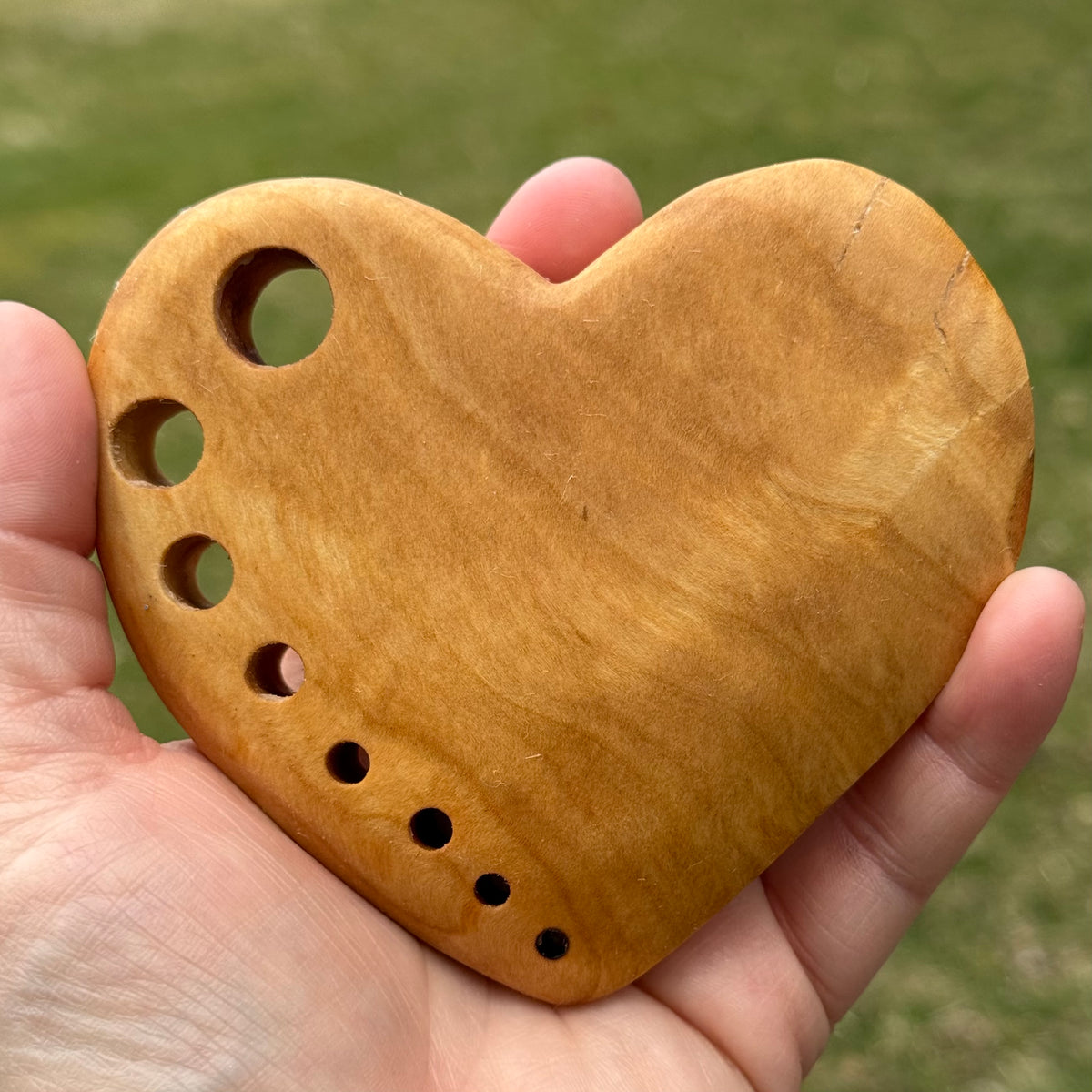 3.5x4 HEART HERB STRIPPER - DIGITAL TEMPLATE – Night Carver Designs