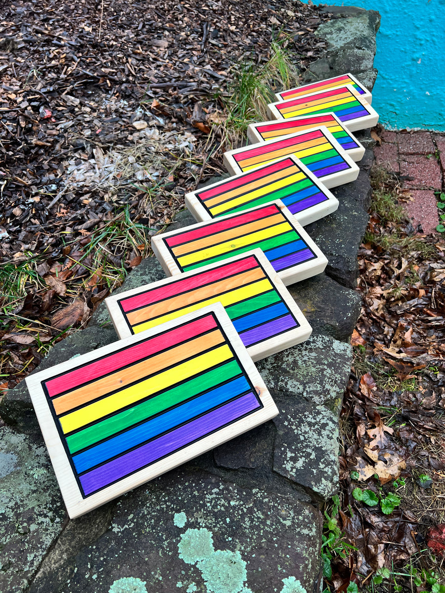 Chunky Pride Flag – Night Carver Designs