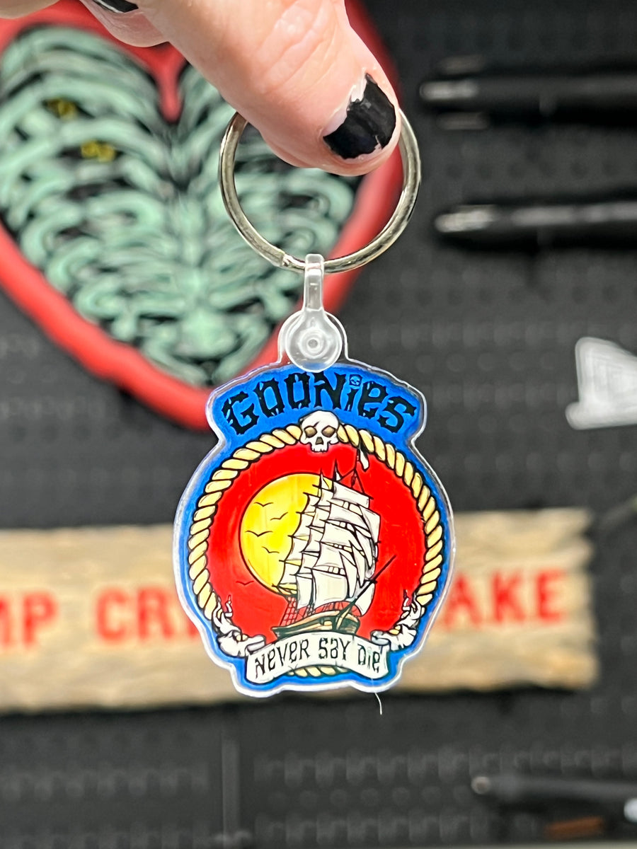 Goonies Keychain – Night Carver Designs
