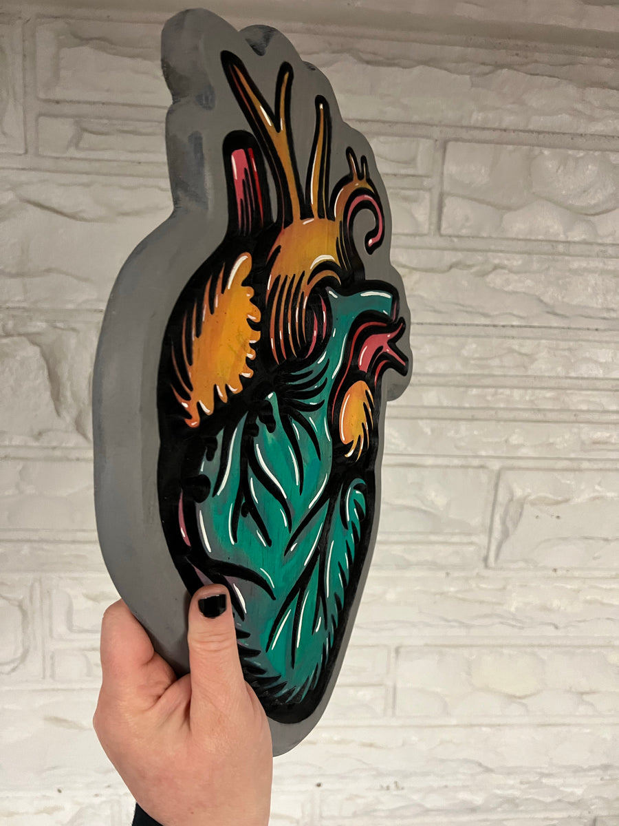Turquoise Heart – Night Carver Designs